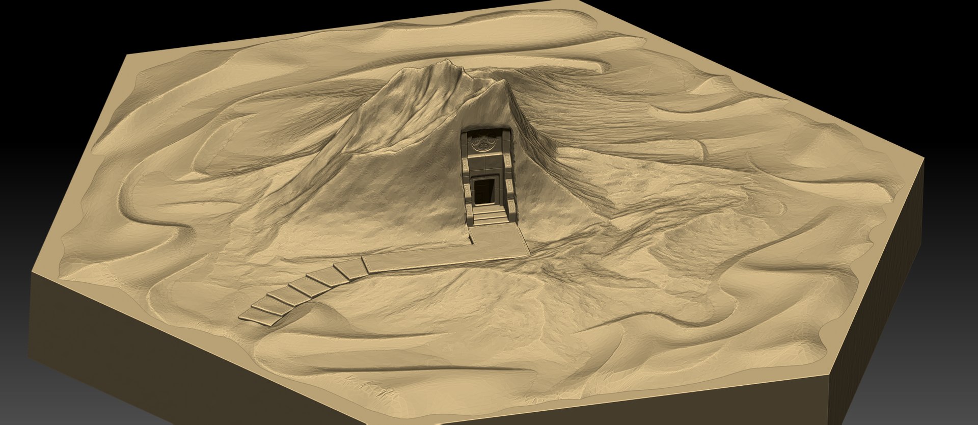 3D Hexagonal Map - TurboSquid 1714558