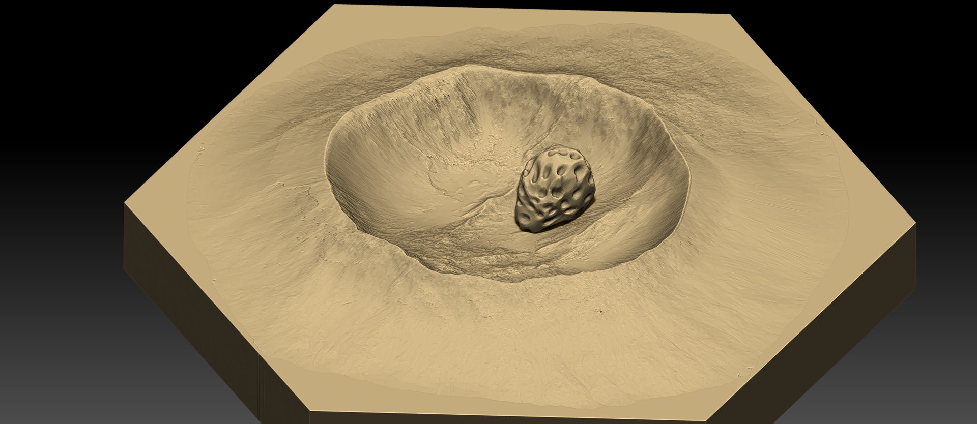 3D Hexagonal Map - TurboSquid 1714558