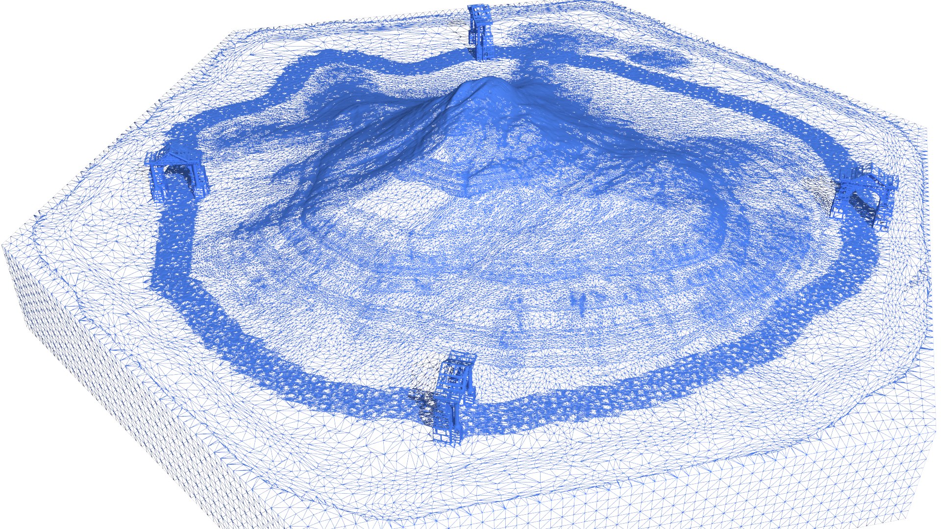 3D Hexagonal map - TurboSquid 1714558