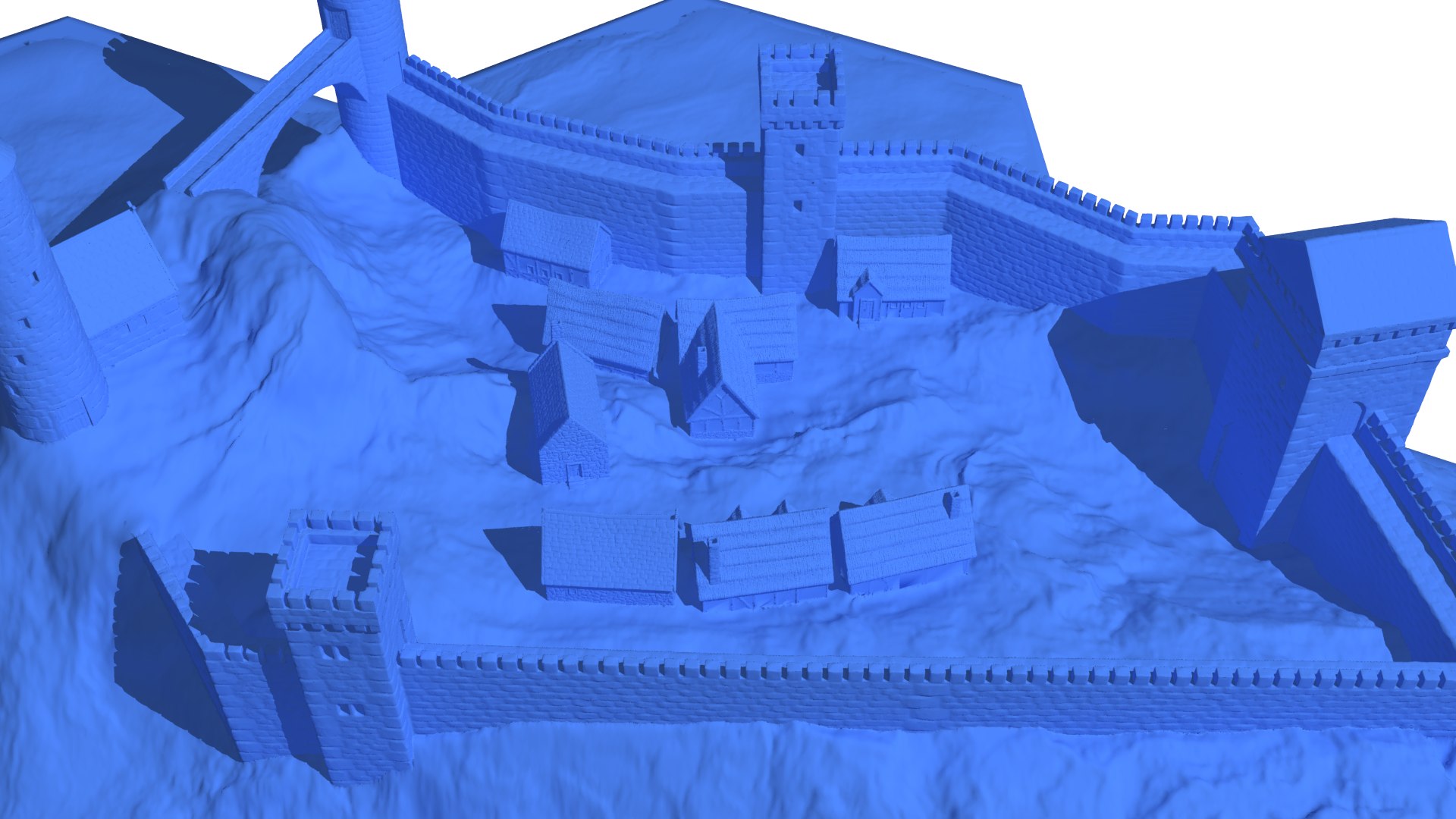 3D Hexagonal Map - TurboSquid 1714558