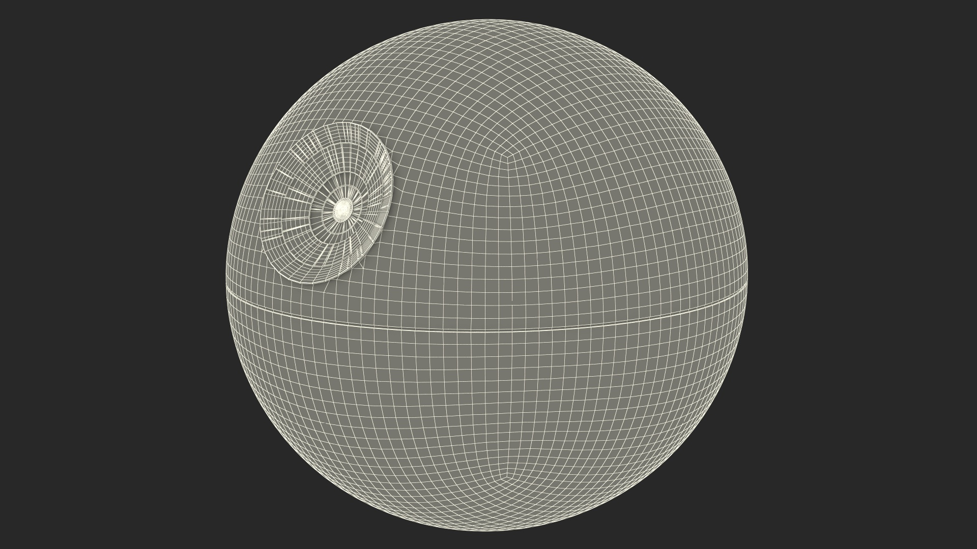 Star Wars Death Star 3D Model - TurboSquid 2116292