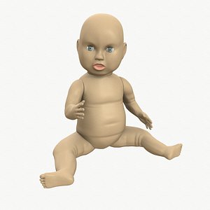 3D Baby Doll Models - Browse & Download Formats - TurboSquid
