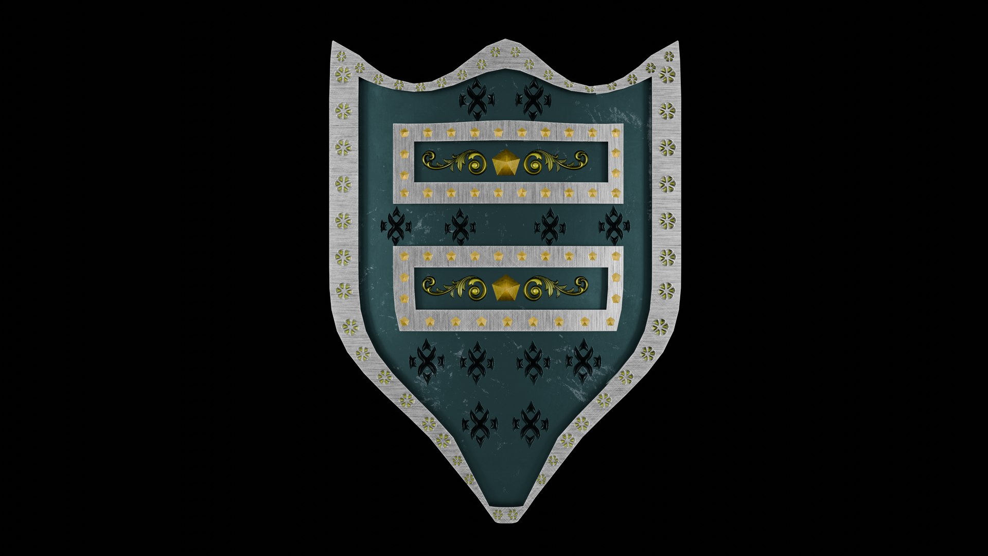 3D Shield Model - TurboSquid 2181784