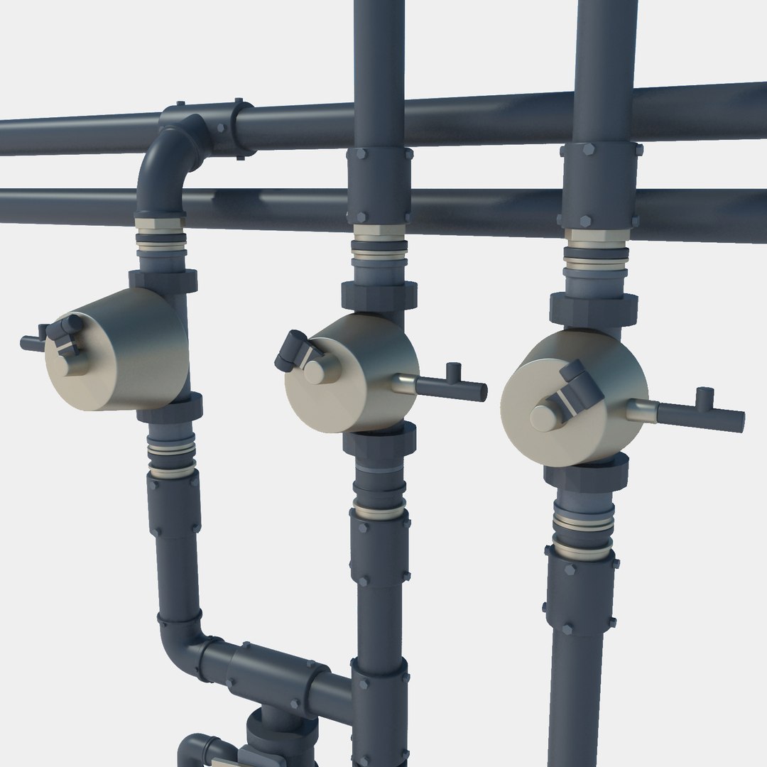 3d Electric Pump Model