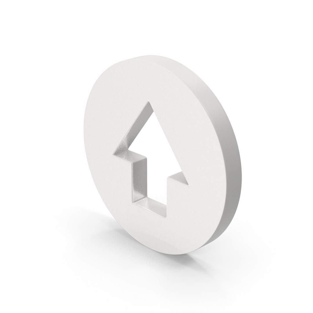 Arrow Symbol 3D Model - TurboSquid 2315329