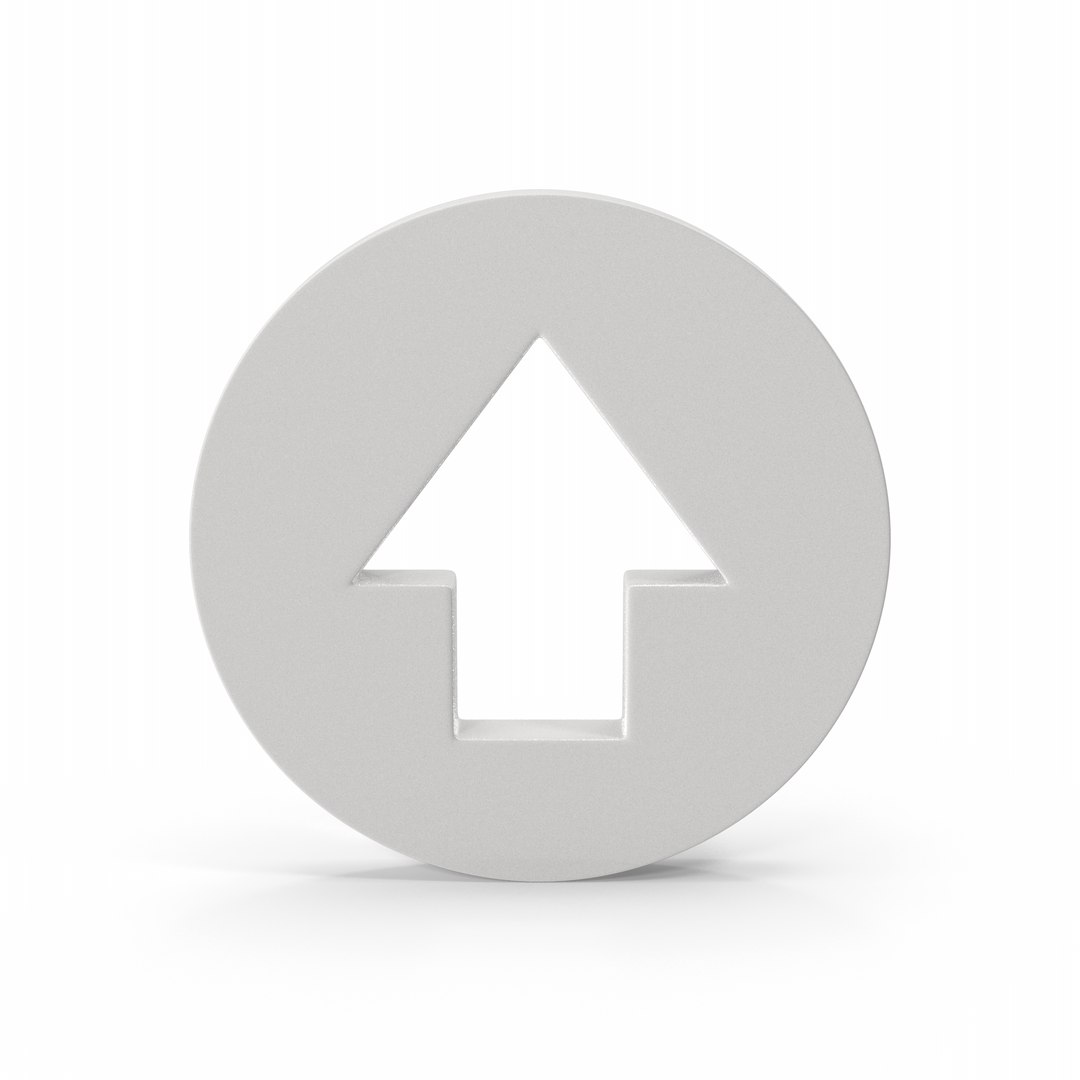 Arrow Symbol 3D Model - TurboSquid 2315329