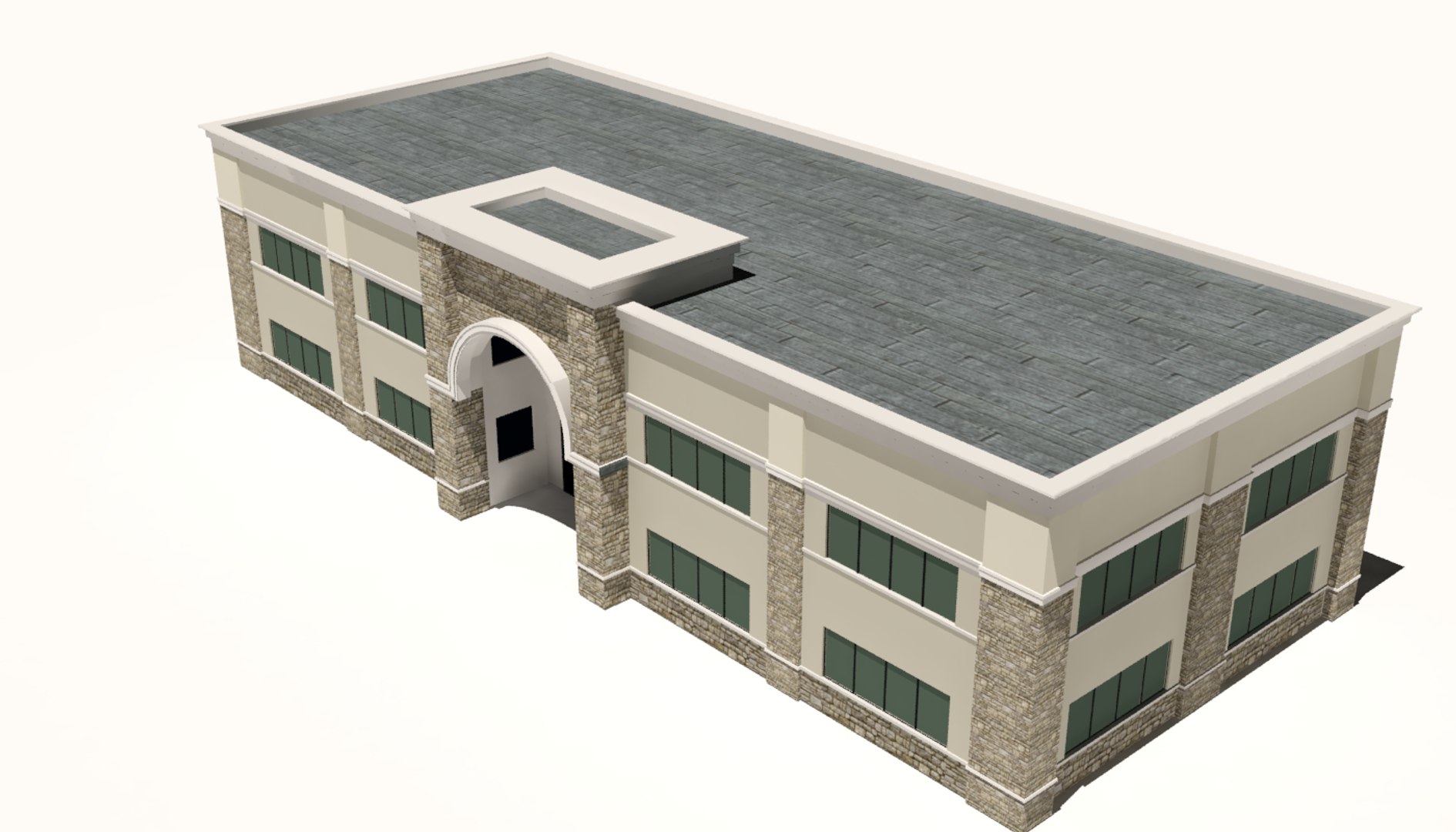 3D Realistic Office Build - TurboSquid 1258518