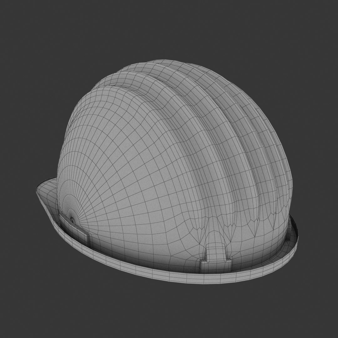 3d Model Safety Helmet