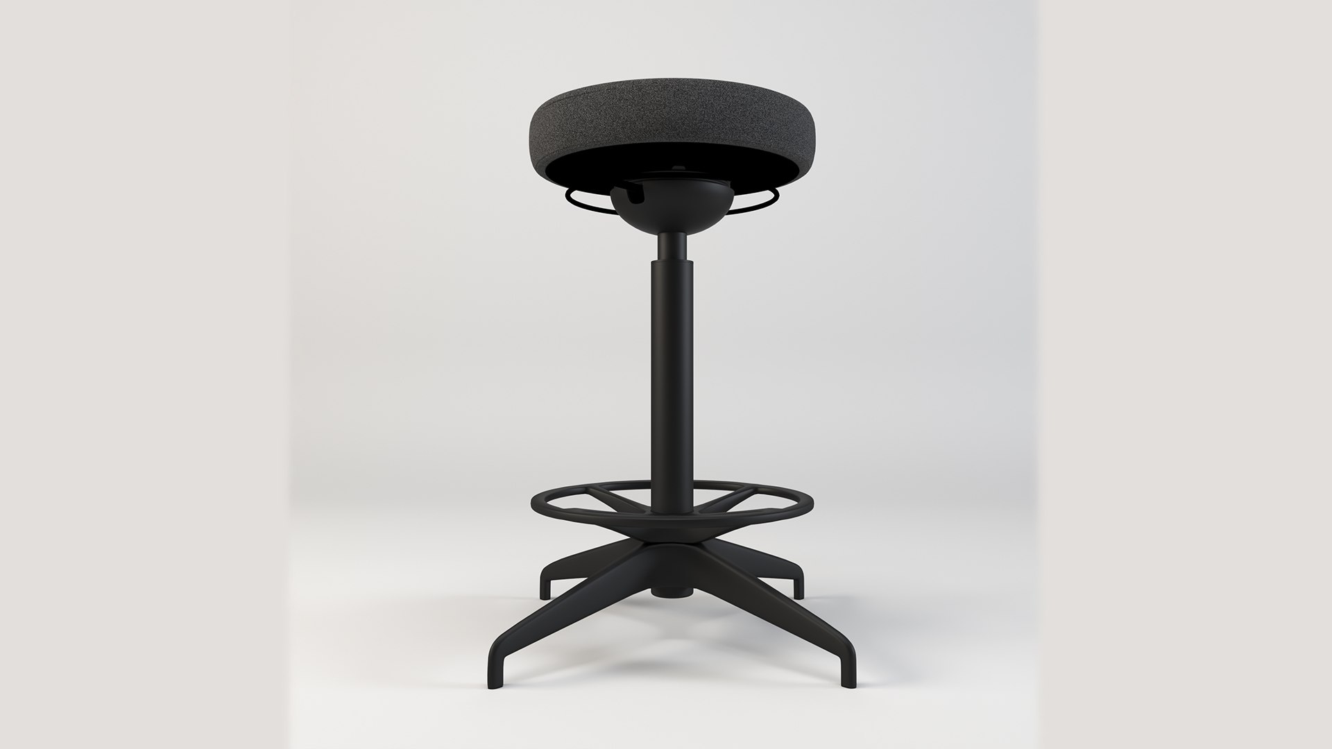 3D Modern Adjustable Swivel Stool 3D Model - TurboSquid 2368230