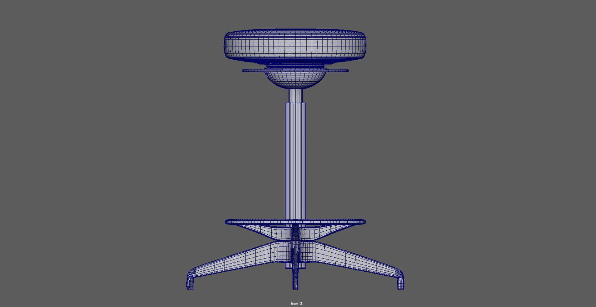 3D Modern Adjustable Swivel Stool 3D Model - TurboSquid 2368230