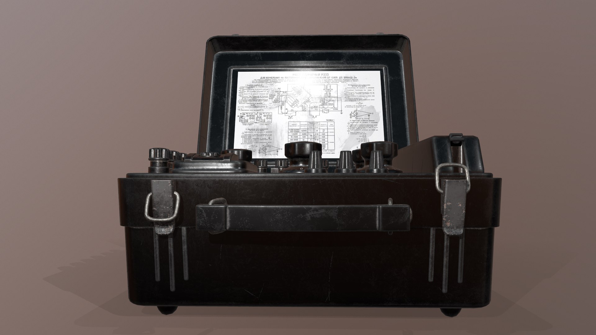 Measuring Device R333 3D - TurboSquid 2147676