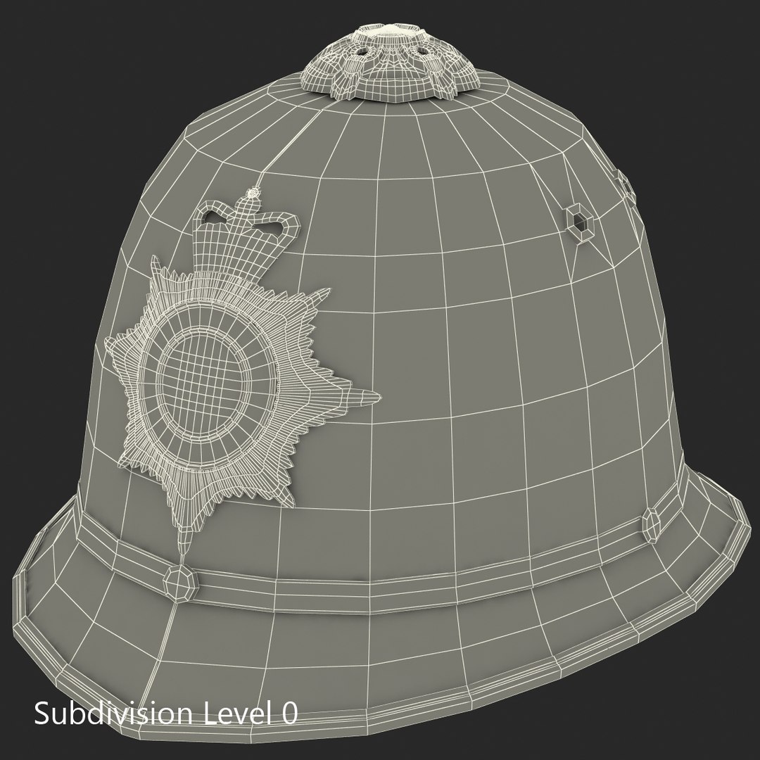 london metropolitan police custodian 3d model