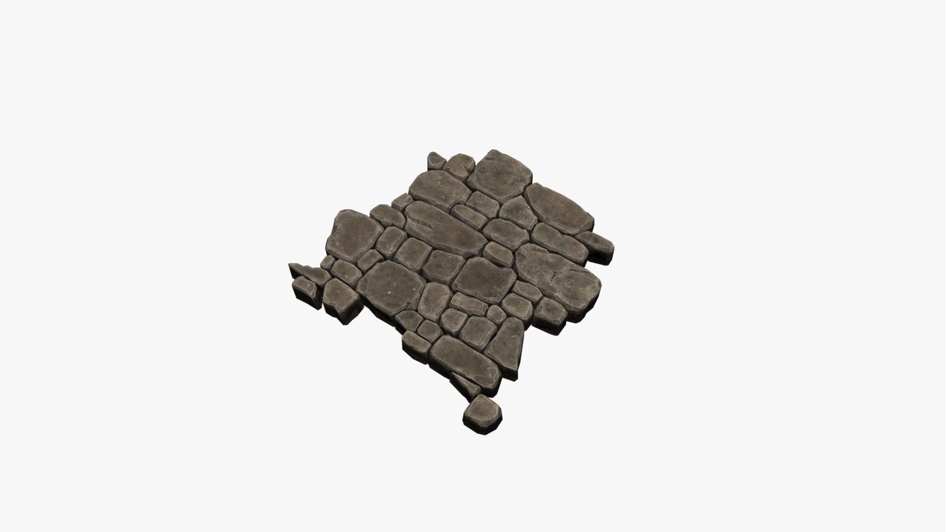 Stylized Stone Floor Seamless Tile 3D - TurboSquid 1769543