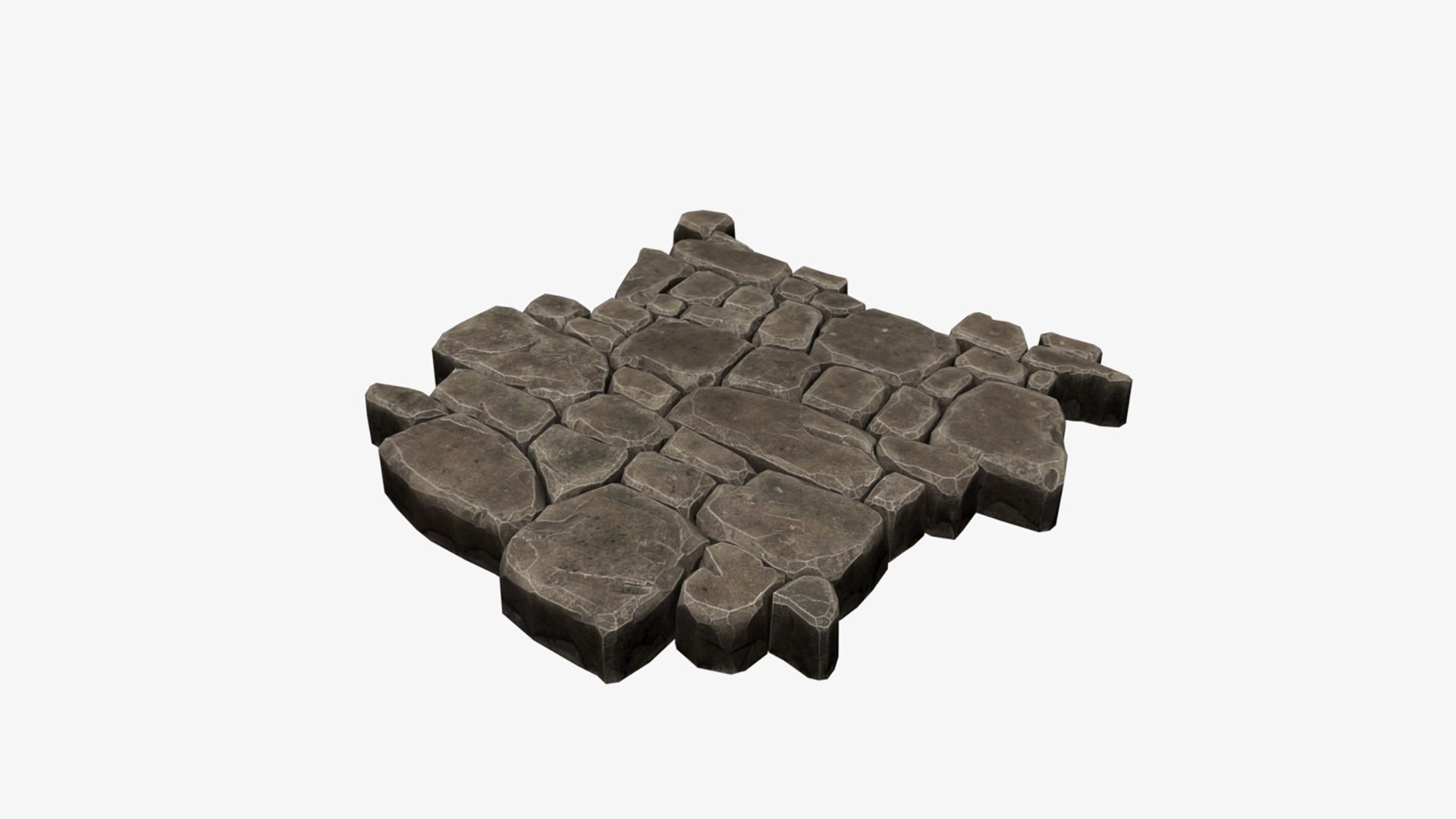 Stylized Stone Floor Seamless Tile 3D - TurboSquid 1769543