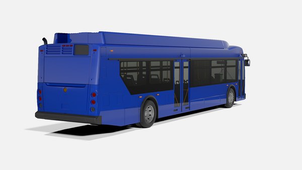3D model short bus new flyer - TurboSquid 1198511