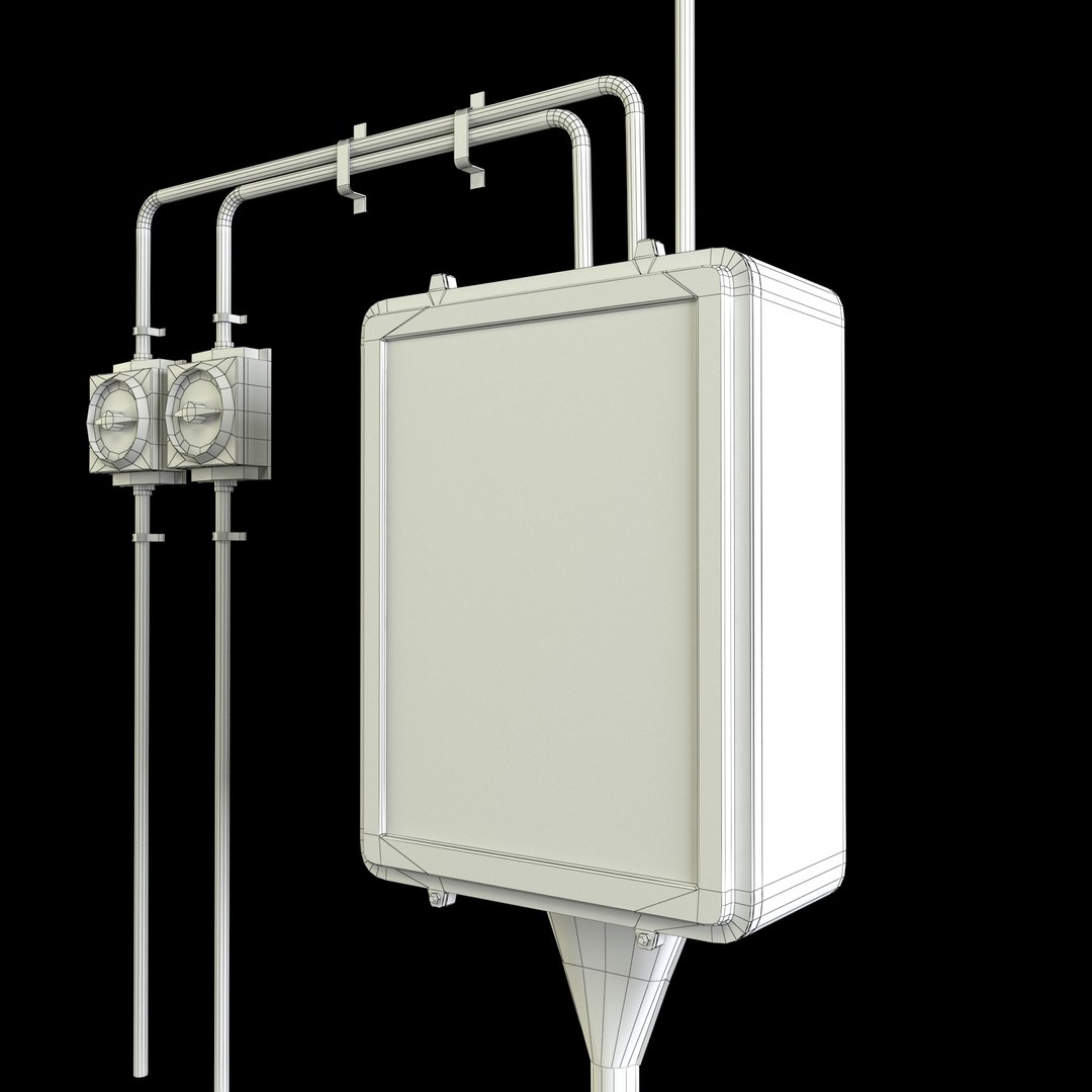 3D Ready Fuse Box Model - TurboSquid 1392479