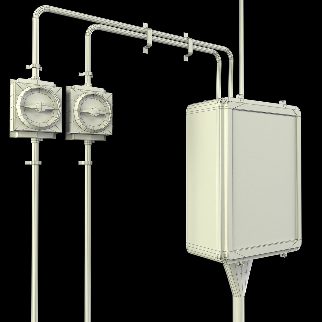 3D Ready Fuse Box Model - TurboSquid 1392479