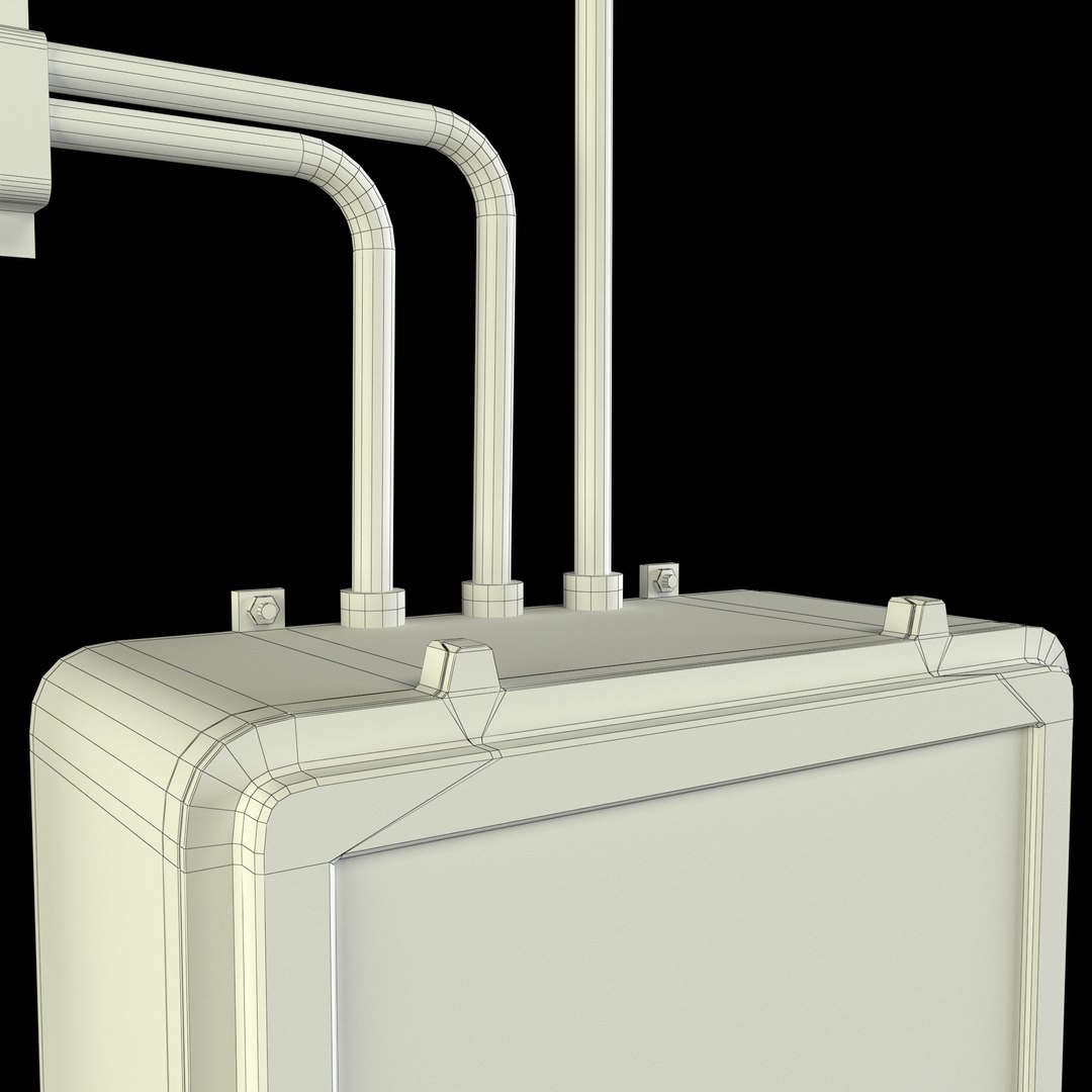 3D Ready Fuse Box Model - TurboSquid 1392479