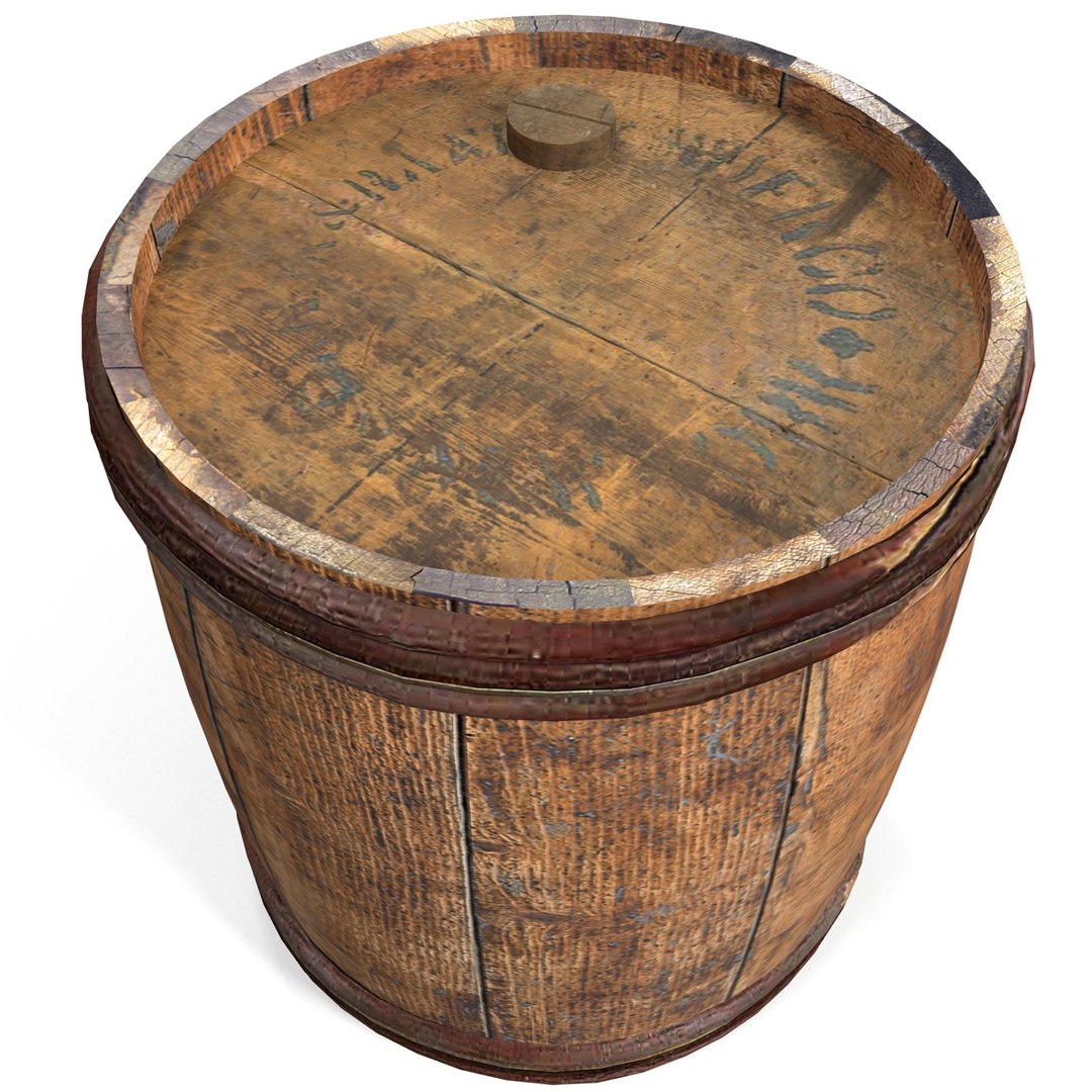 Gun Powder Keg 3d Max