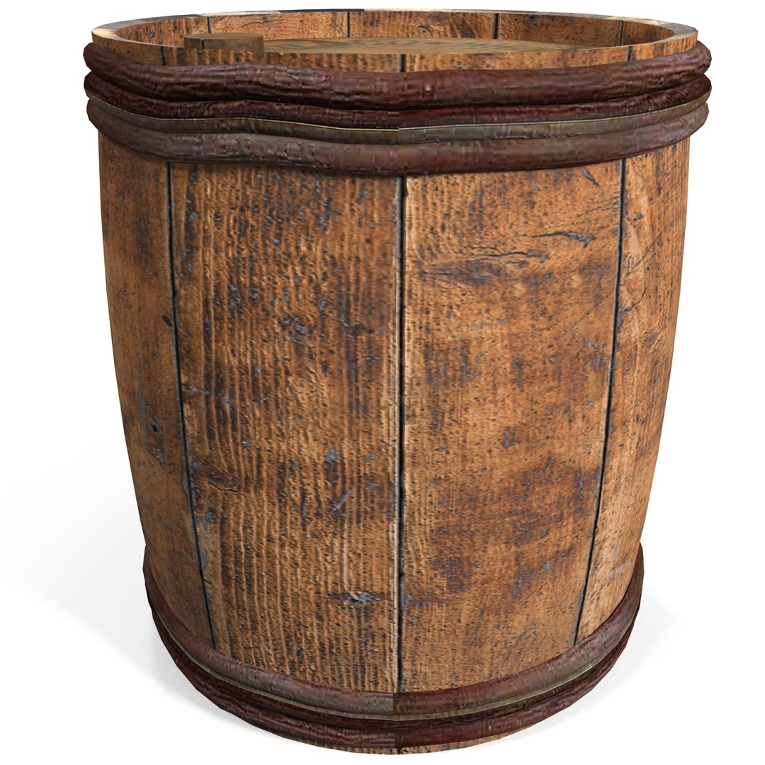 Gun Powder Keg 3d Max