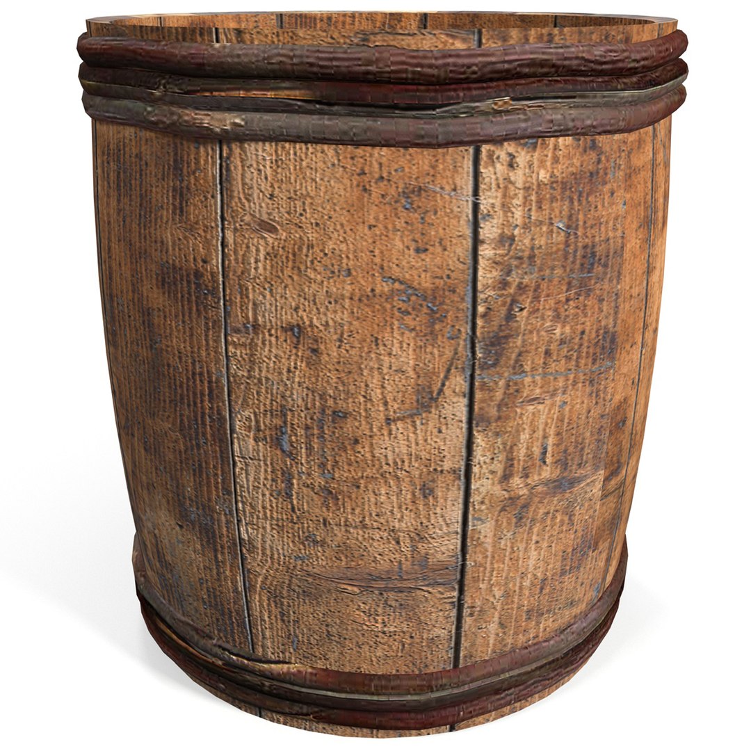 gun powder keg 3d max