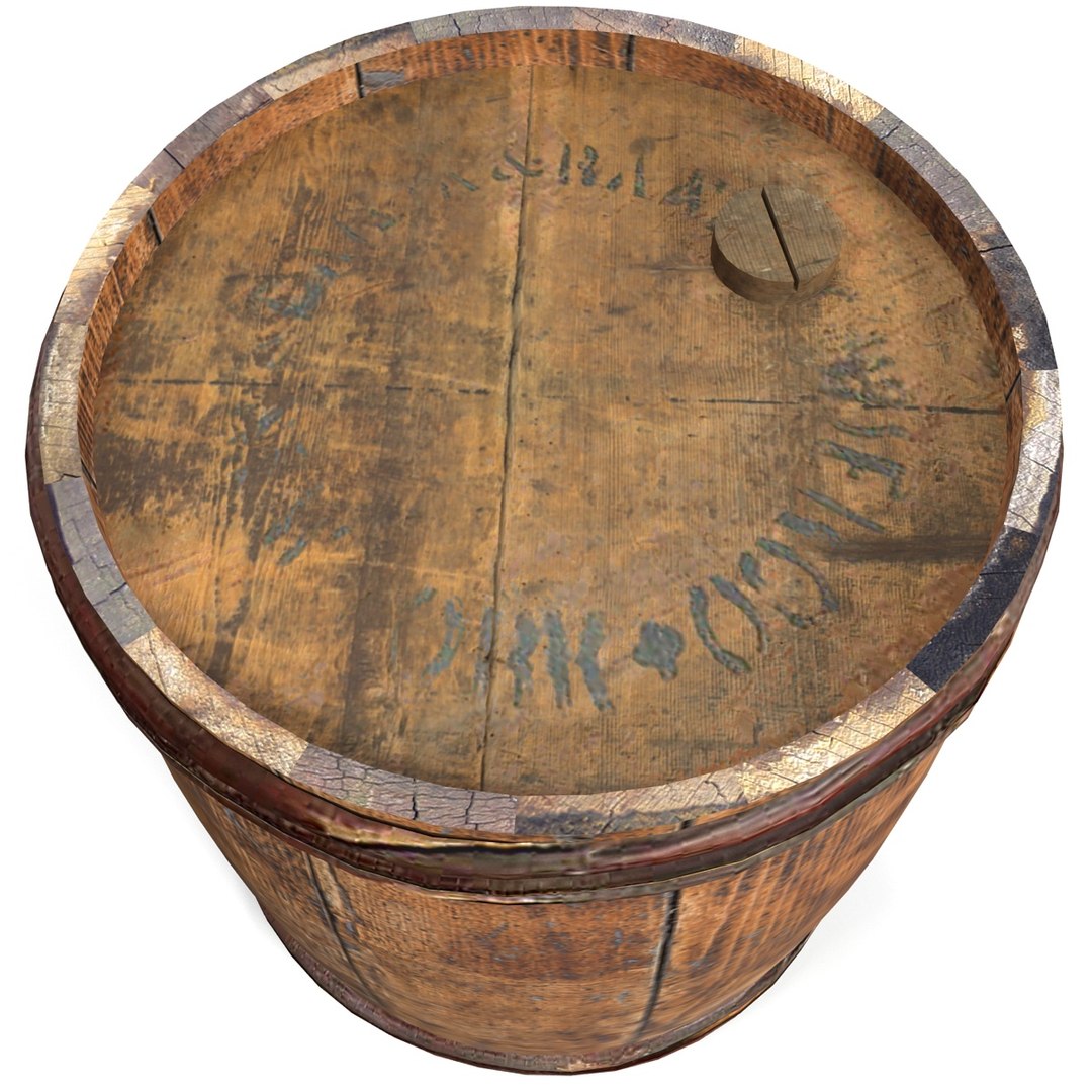 Gun Powder Keg 3d Max