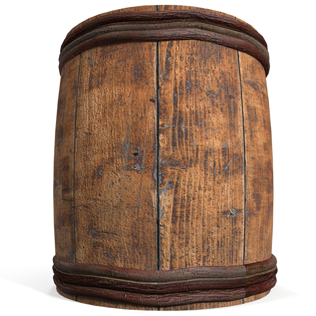 Gun Powder Keg 3d Max