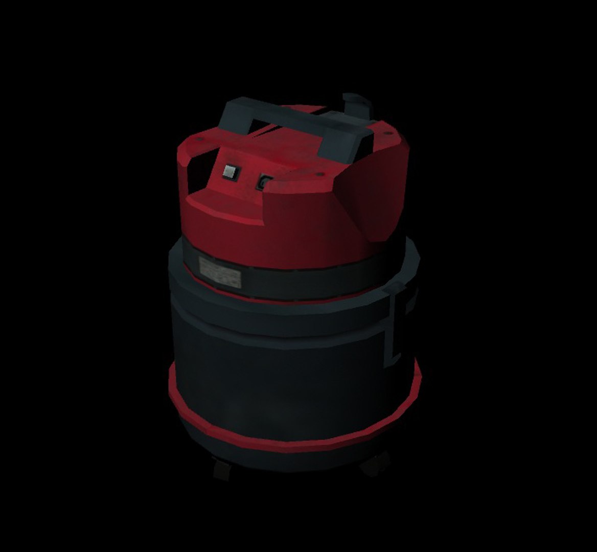 3d generic vacuum cleaner model