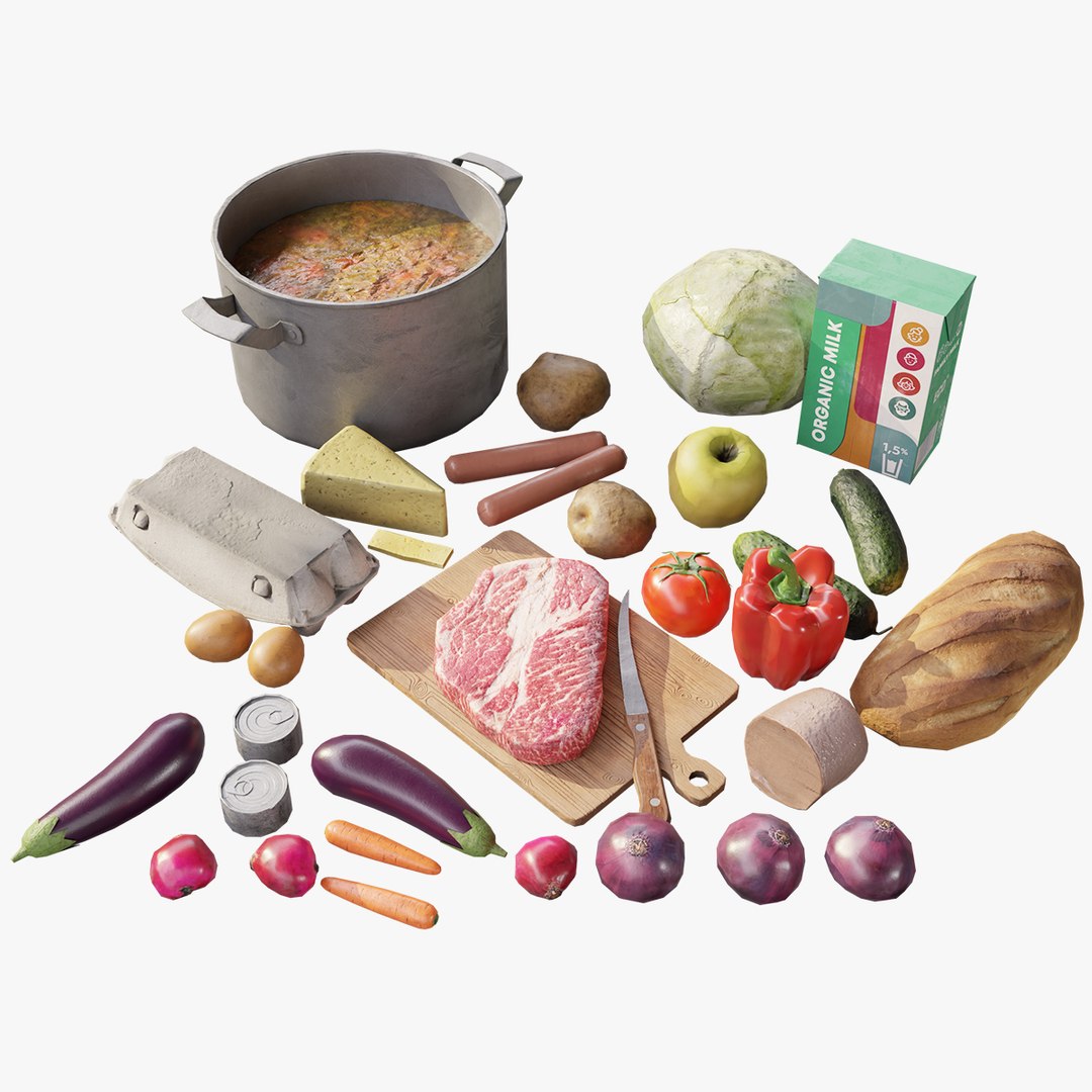 Pack Pbr Blender 3D Model - TurboSquid 1713047