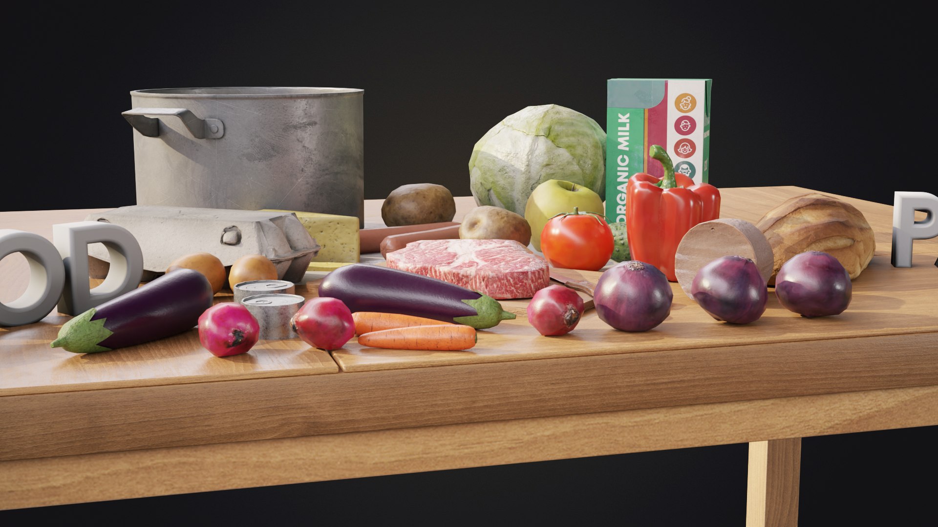 Pack Pbr Blender 3D Model - TurboSquid 1713047