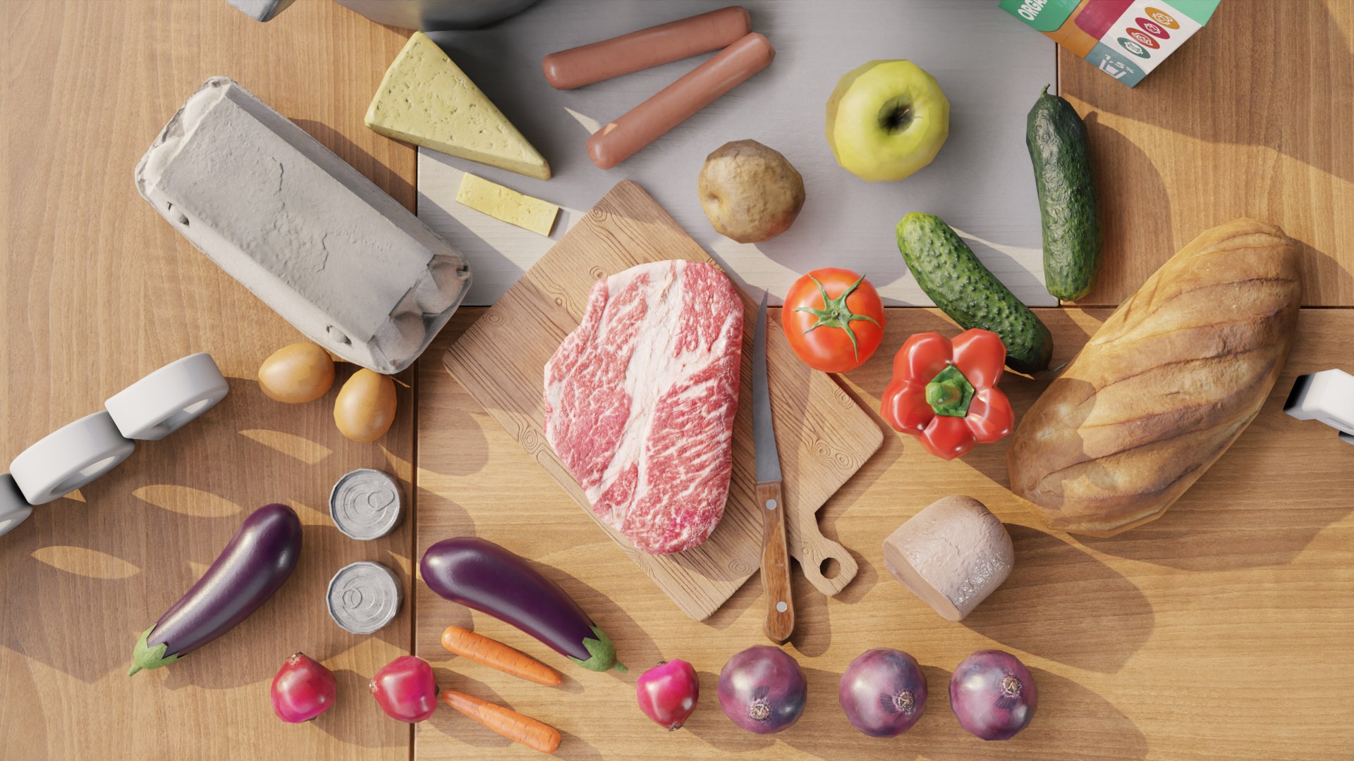 Pack Pbr Blender 3D Model - TurboSquid 1713047