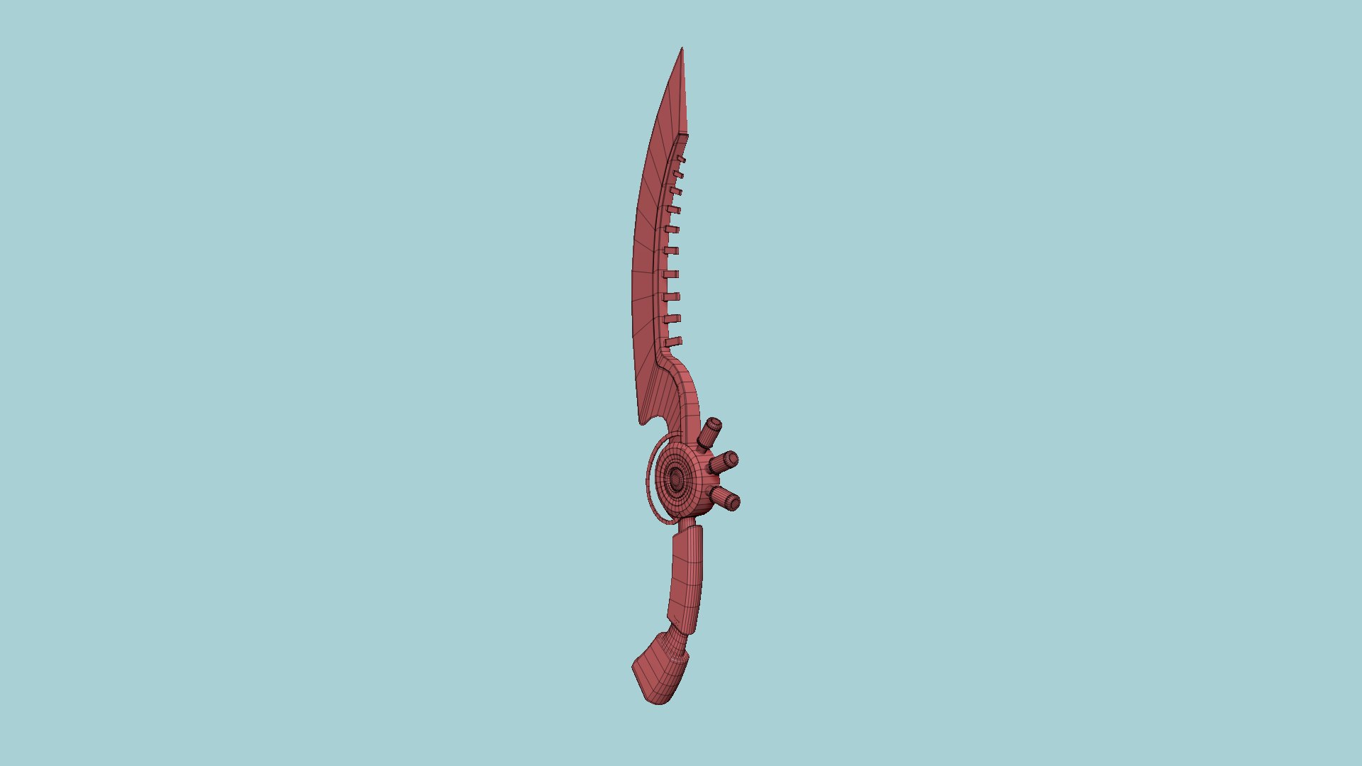 3D Model SciFi Dagger A10 Metal - Sci Fi Weapon Design - TurboSquid 1981493