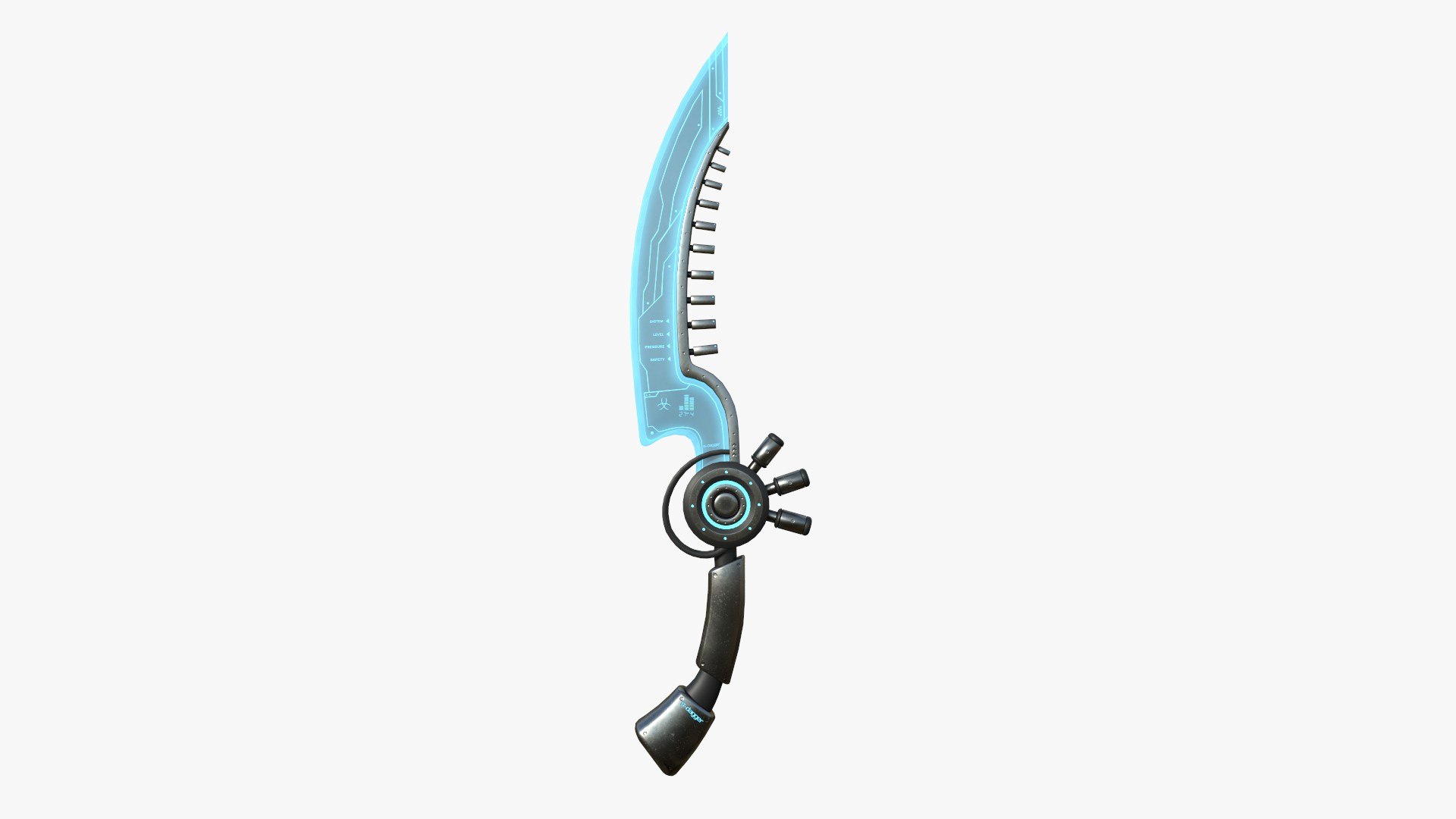 3D Model SciFi Dagger A10 Metal - Sci Fi Weapon Design - TurboSquid 1981493