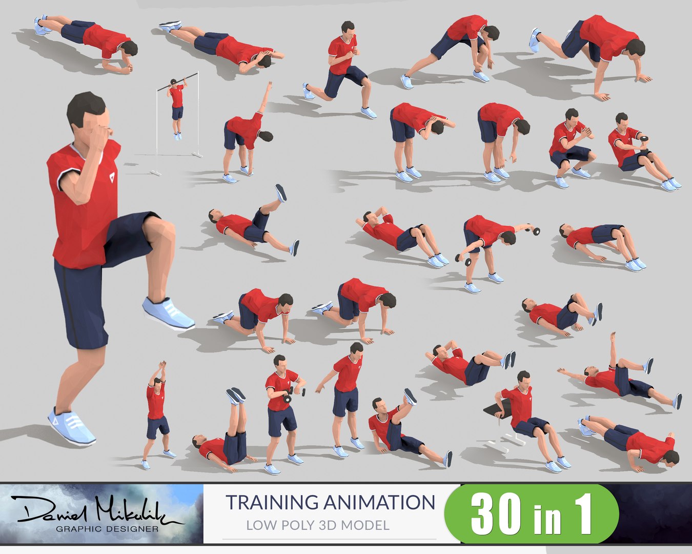 Animations Man Model - TurboSquid 1416798