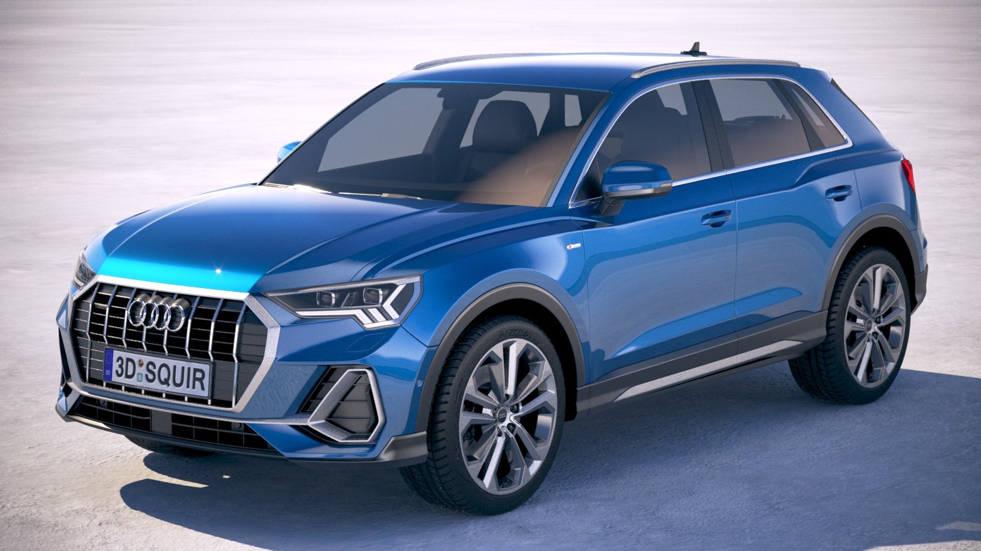 Audi Q3 S-line Model - TurboSquid 1341120
