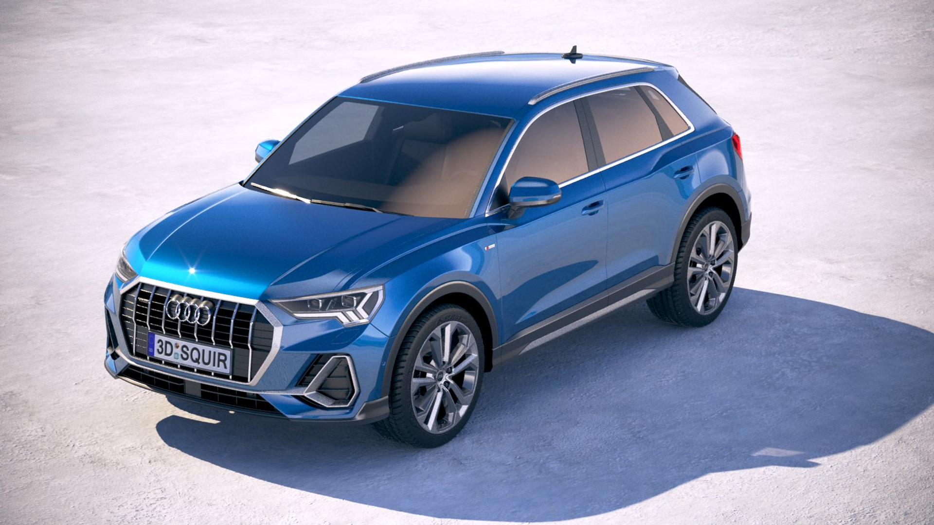 Audi Q3 S-line Model - TurboSquid 1341120