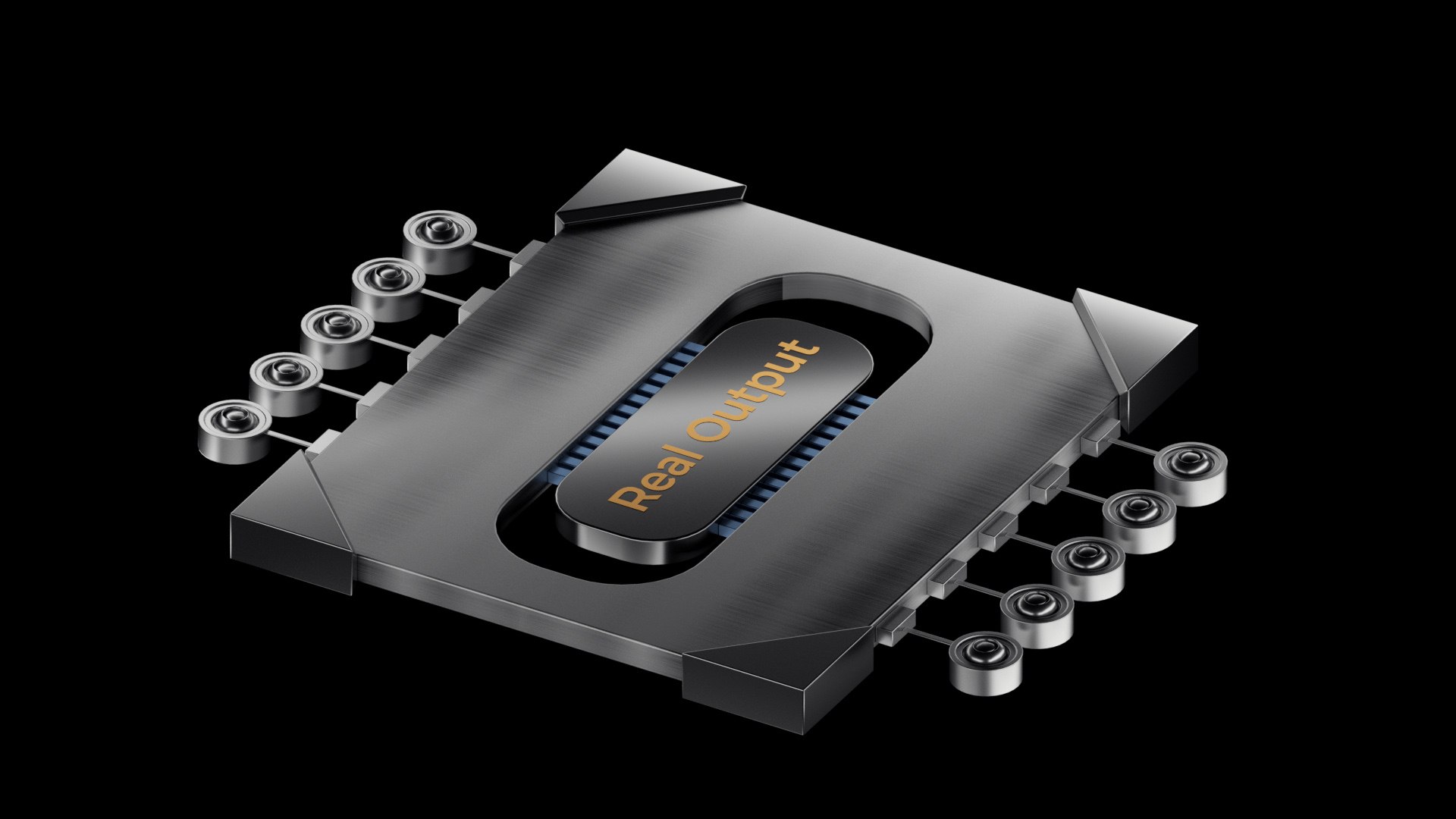 Output Control Chip Model Model - TurboSquid 2261244