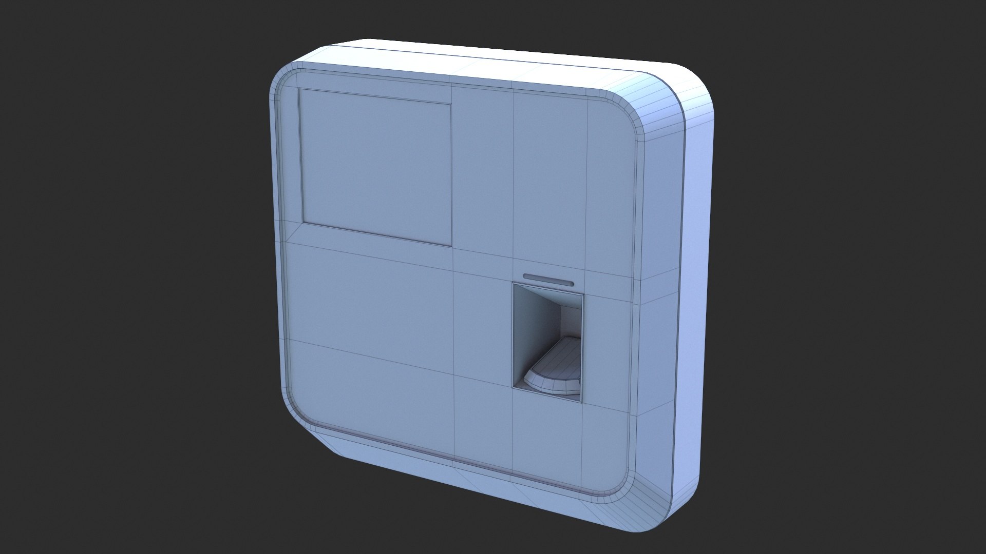 3D Biometric Attendence System model - TurboSquid 2159943