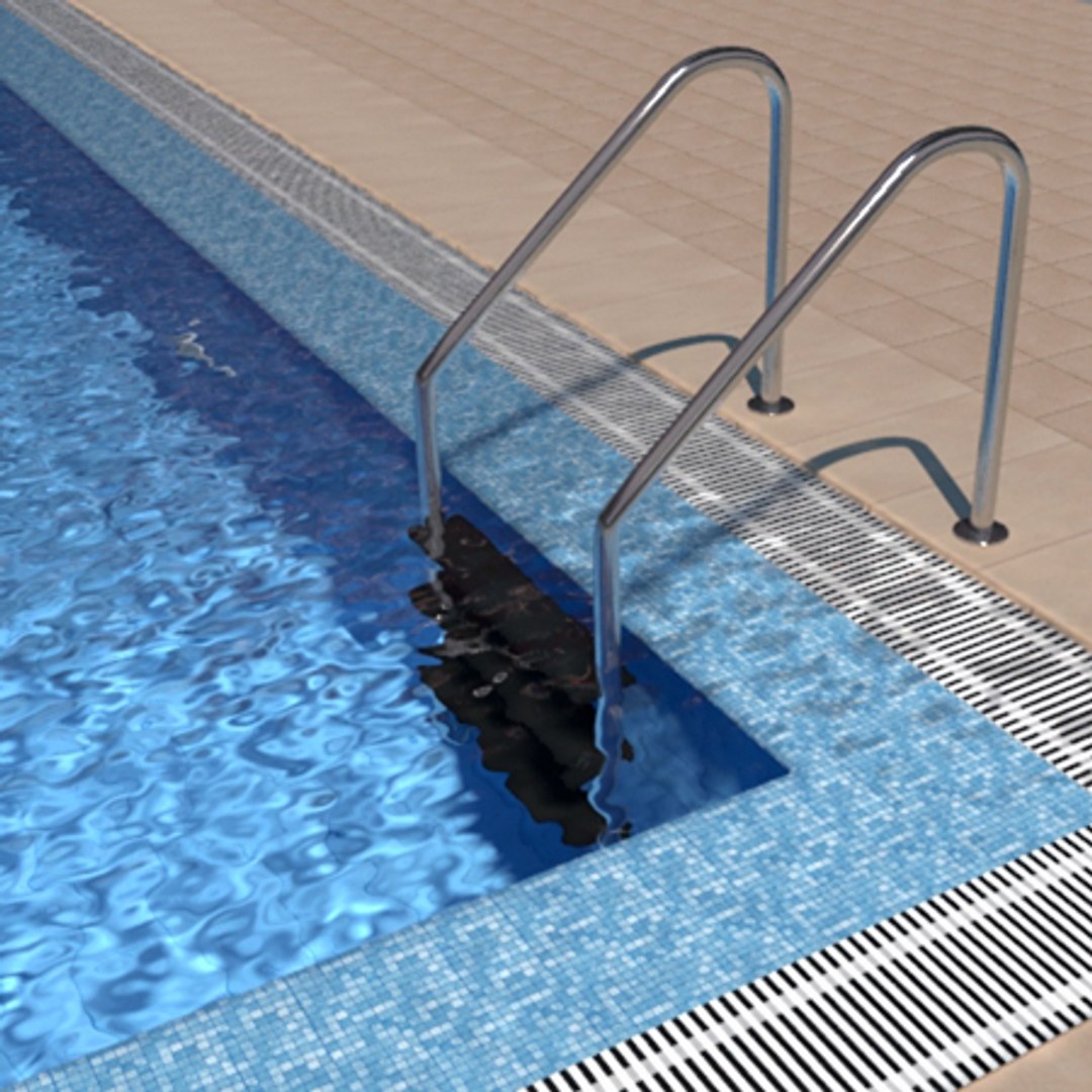 Swimming Pool Complete 3d Model