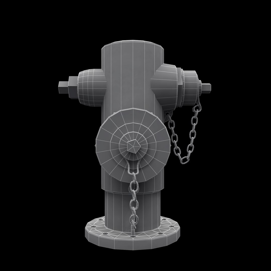 Hydrant Street 3ds