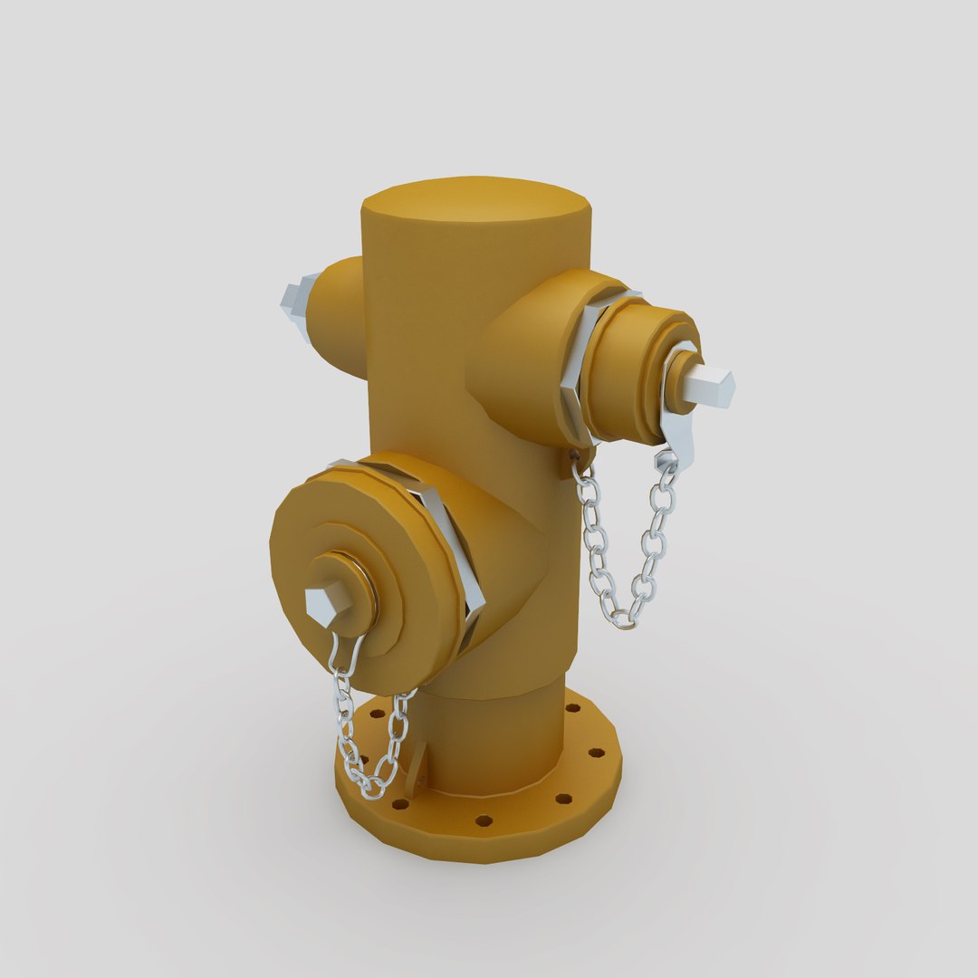 Hydrant Street 3ds