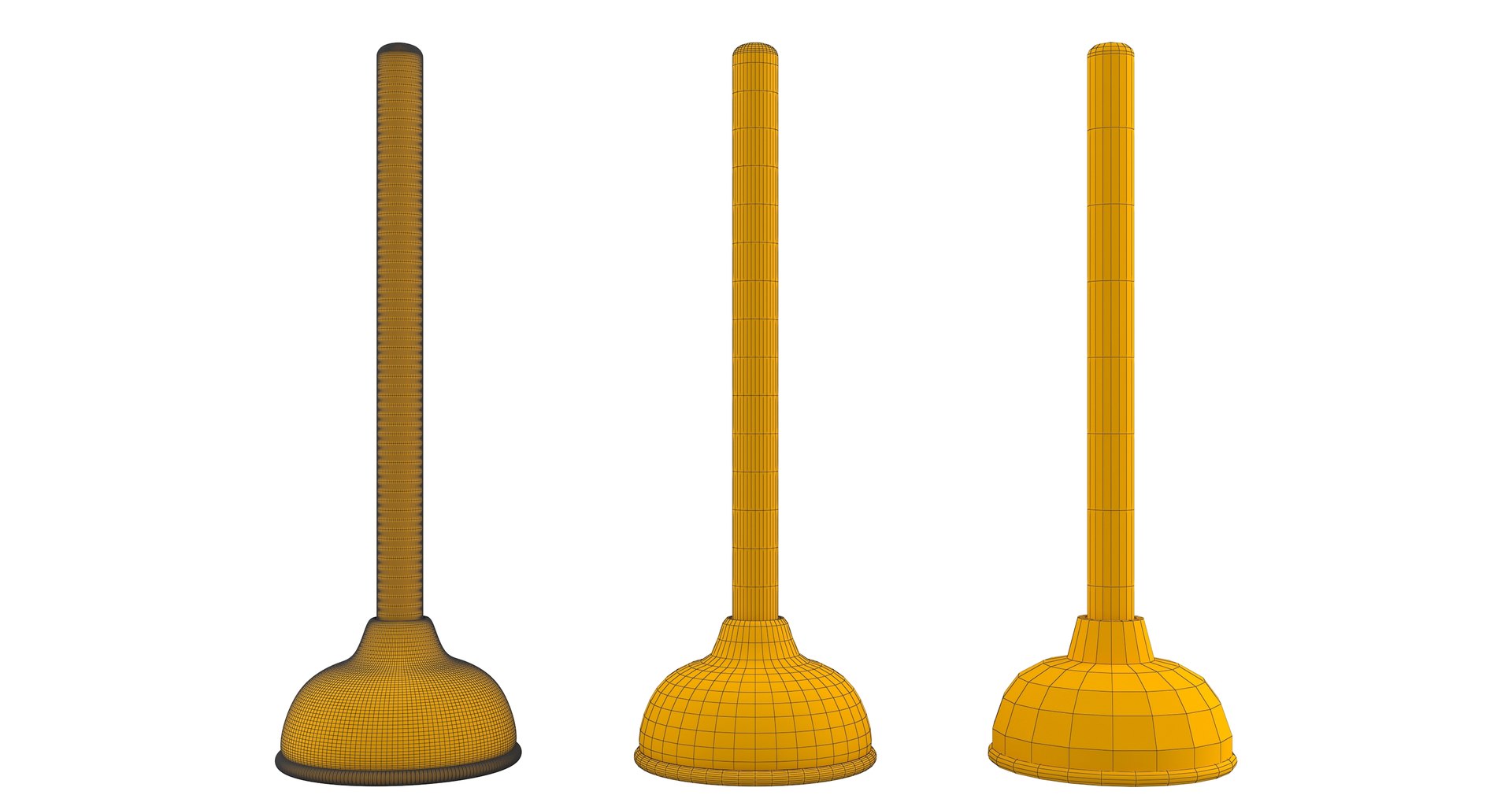 Plunger 3D Model - TurboSquid 1336470