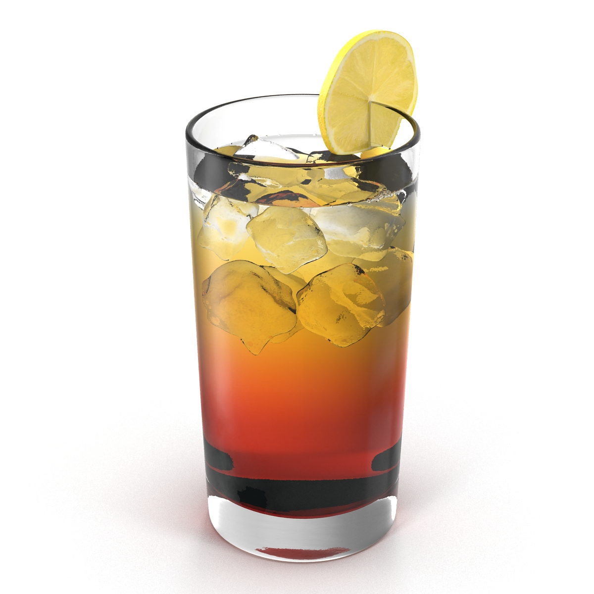 iced tea 3d model