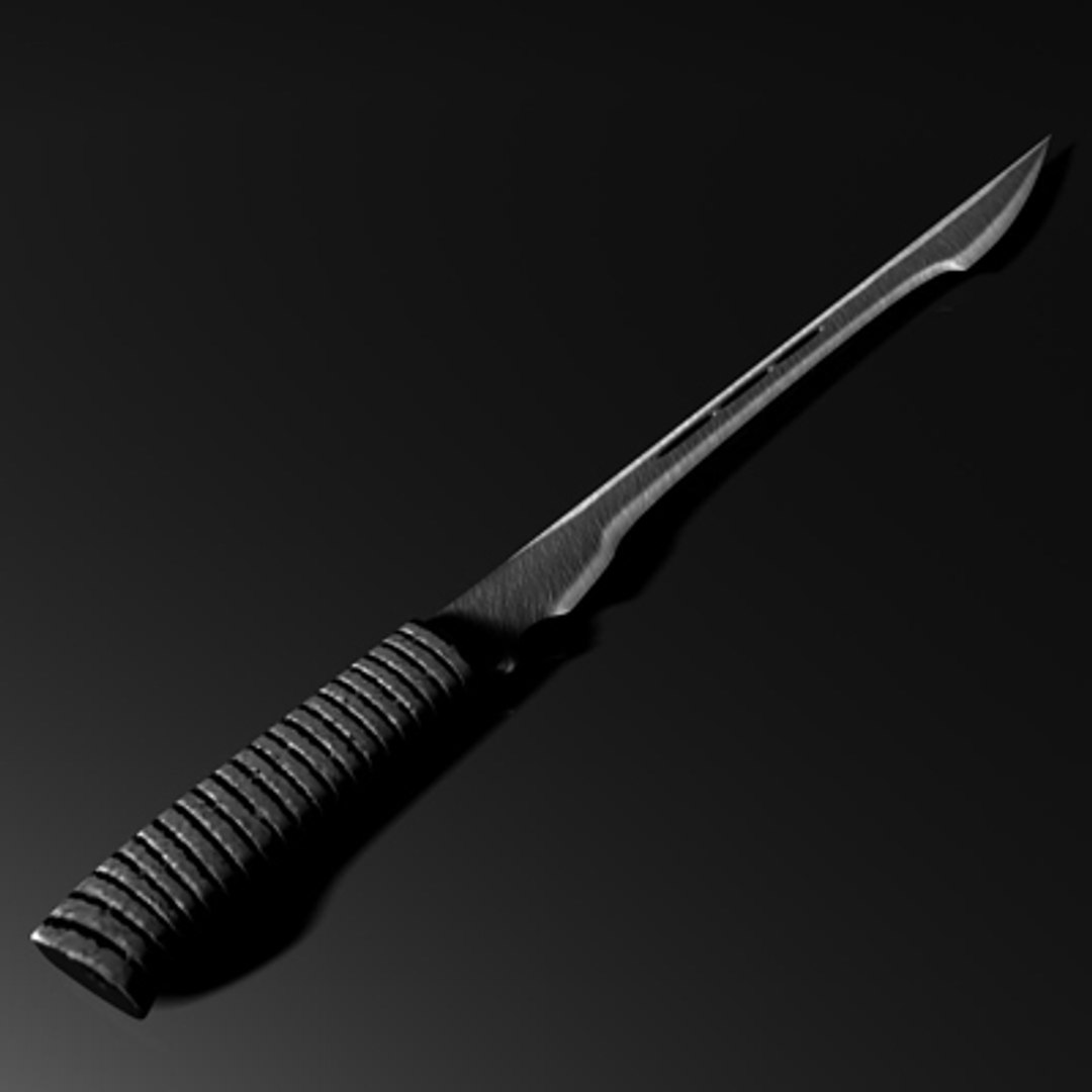 3d Model Of Ninja Sword