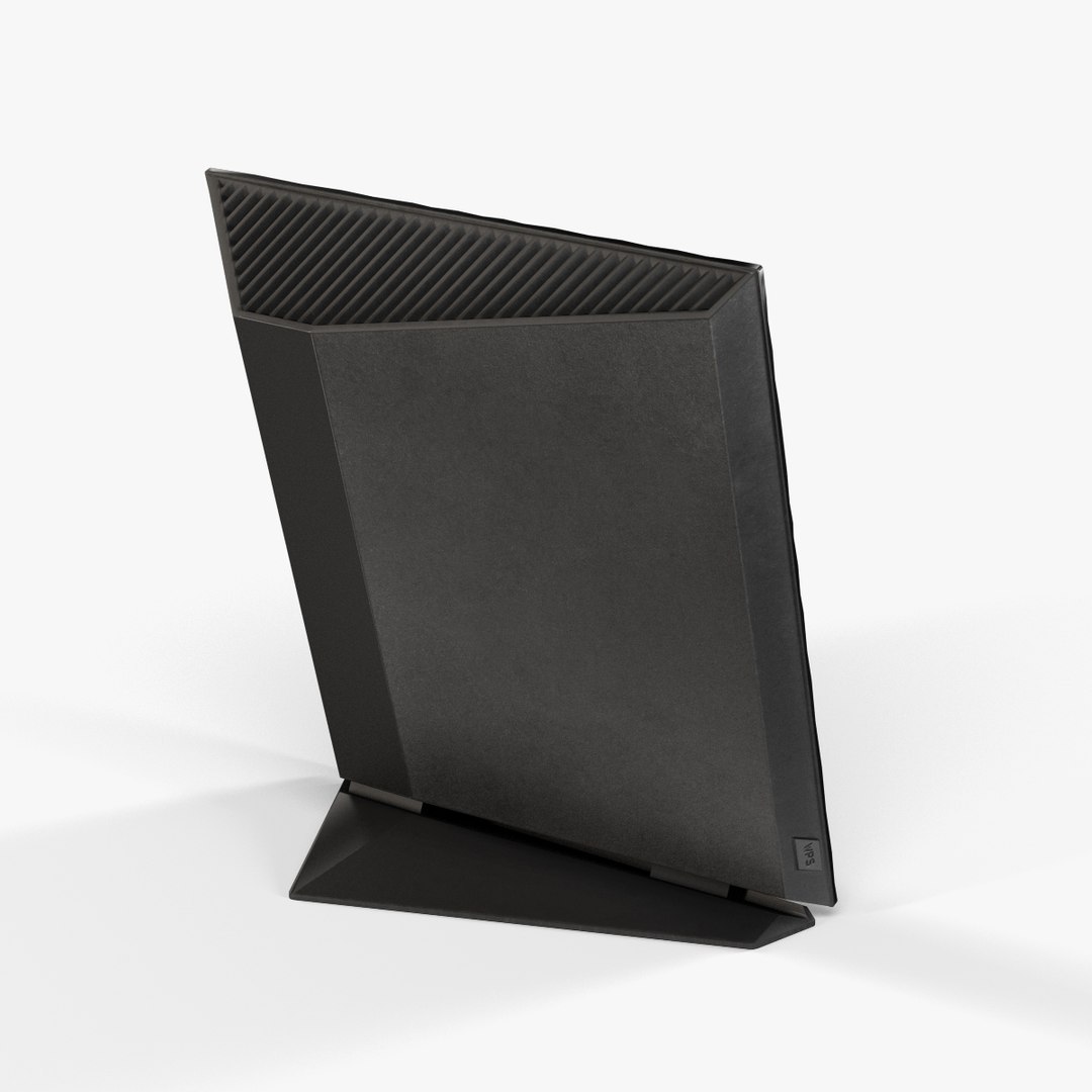 3d Model Low-poly Asus Rt-n56u Router