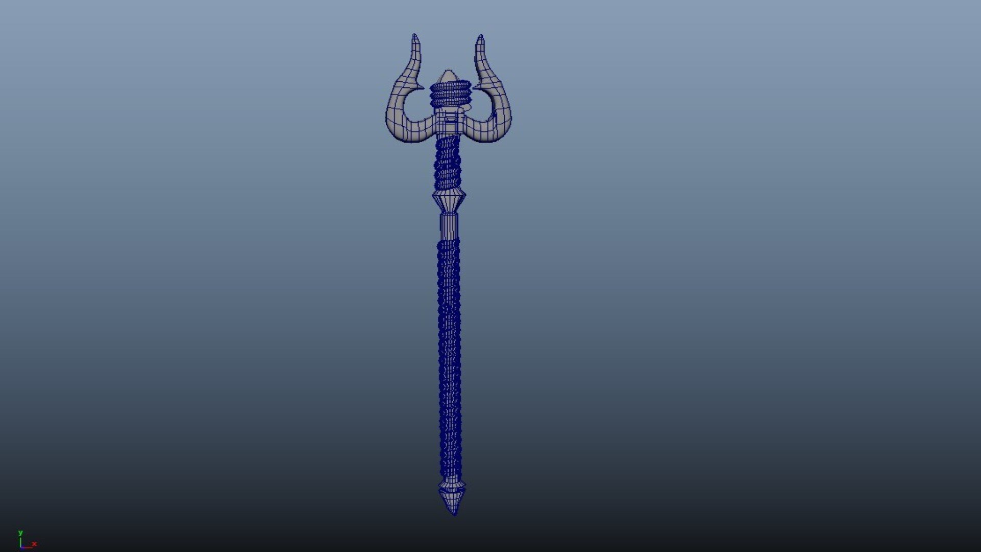 TRIDENTMODELLINGUNWRAPPINGTEXTURING 3D - TurboSquid 1938203