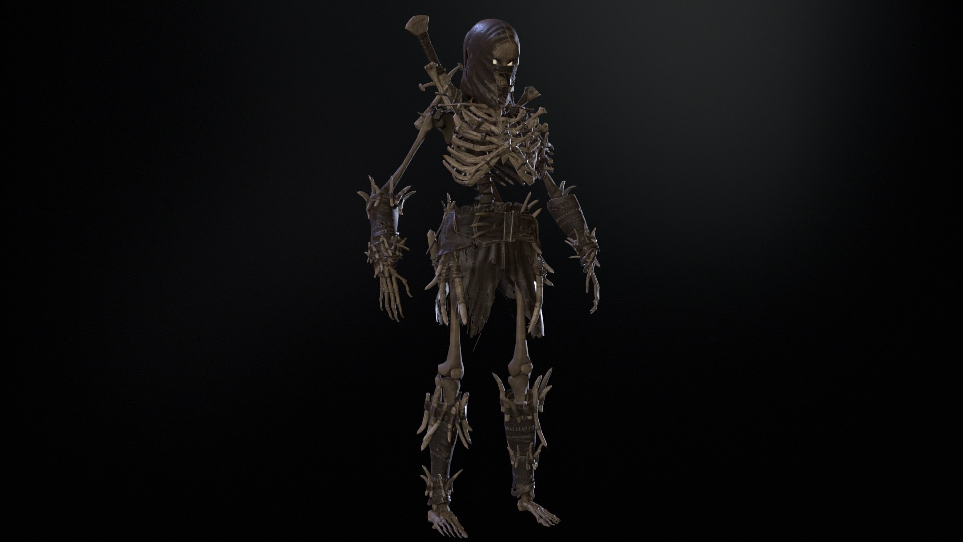 Skeleton 5 3D Model - TurboSquid 2317774