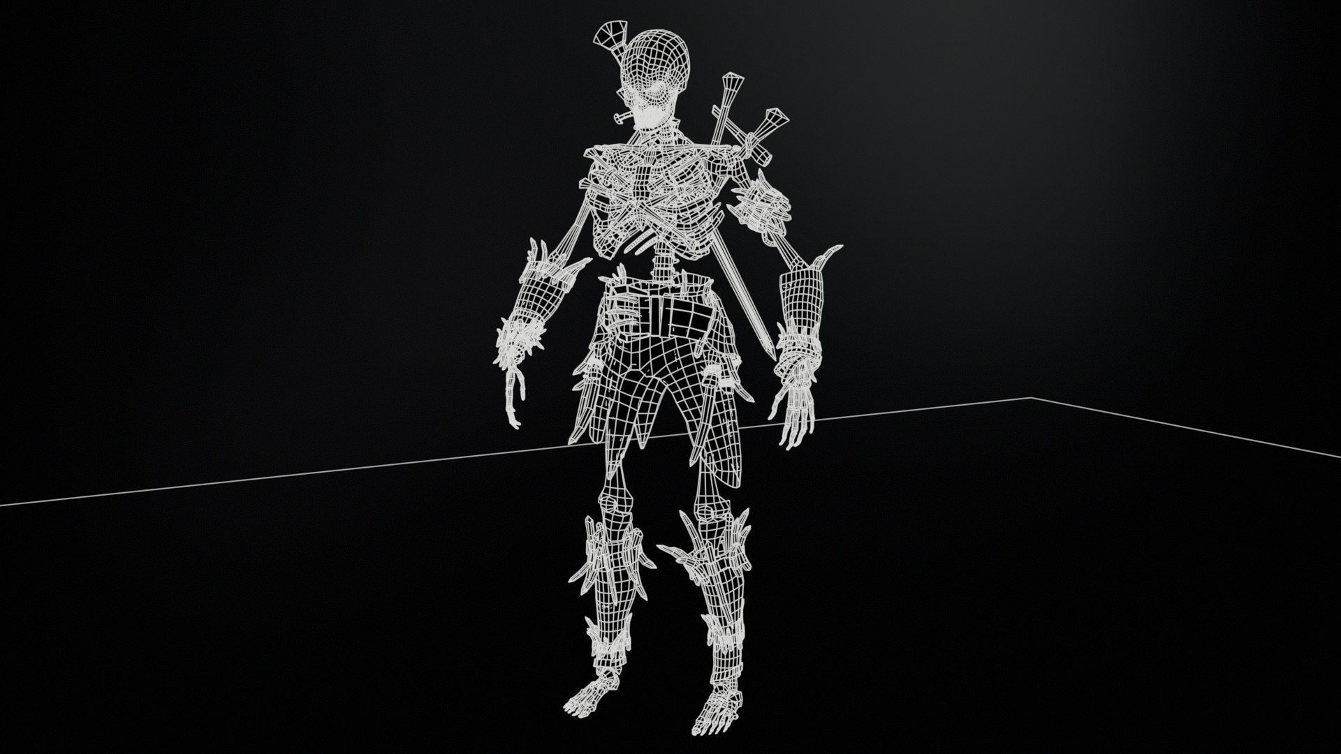 Skeleton 5 3D Model - TurboSquid 2317774
