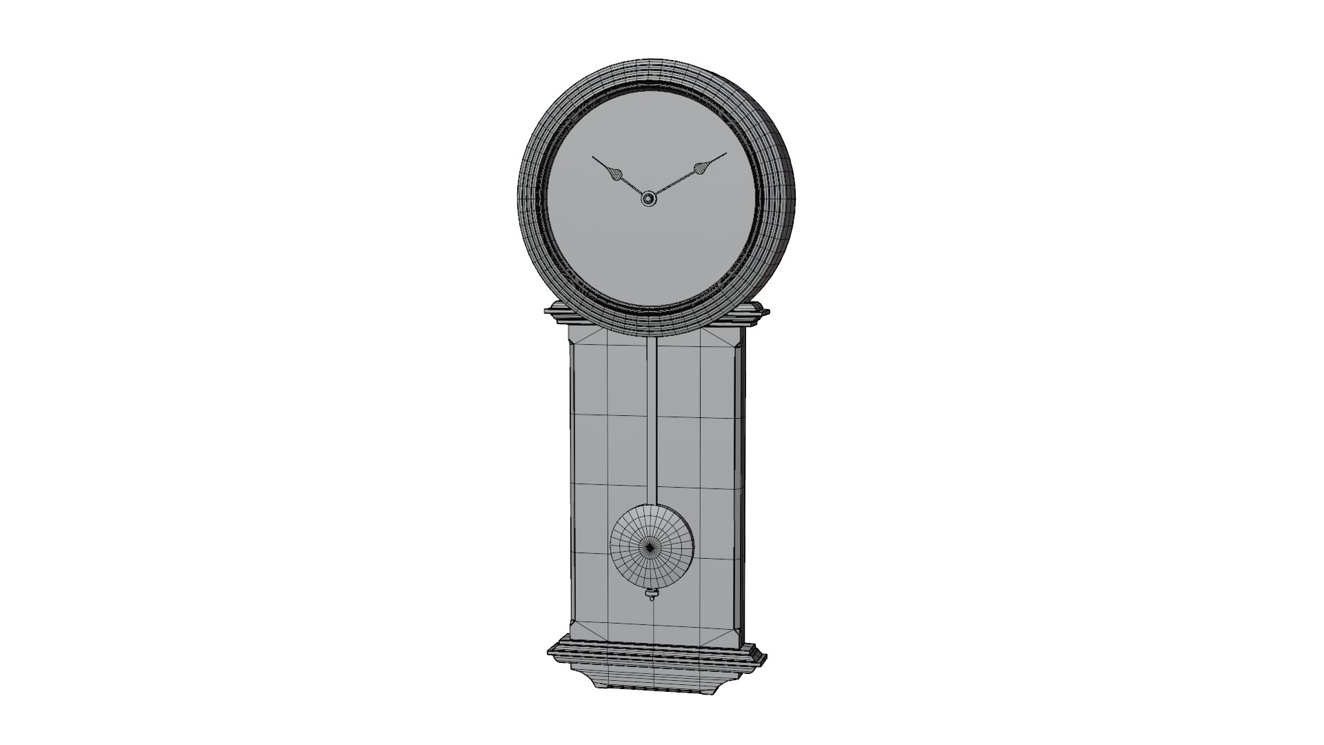 3D Pendulum Clock - TurboSquid 2223786