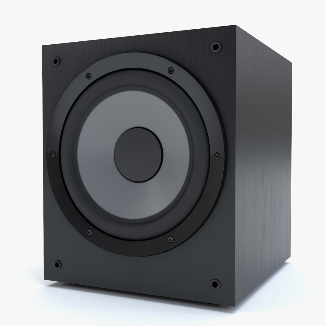 3D Subwoofer model - TurboSquid 1794690